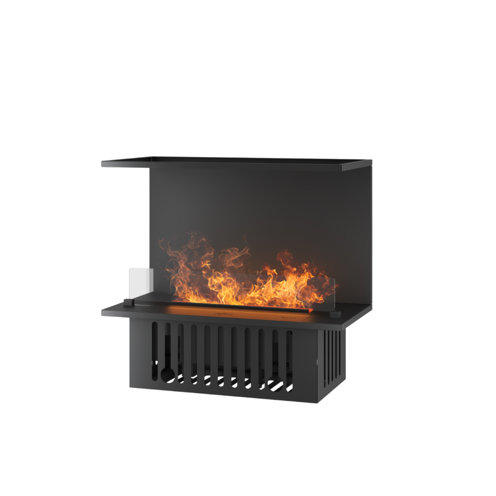 Cheminée à vapeur d'eau encastrable Inside C800, flammes 3D ...