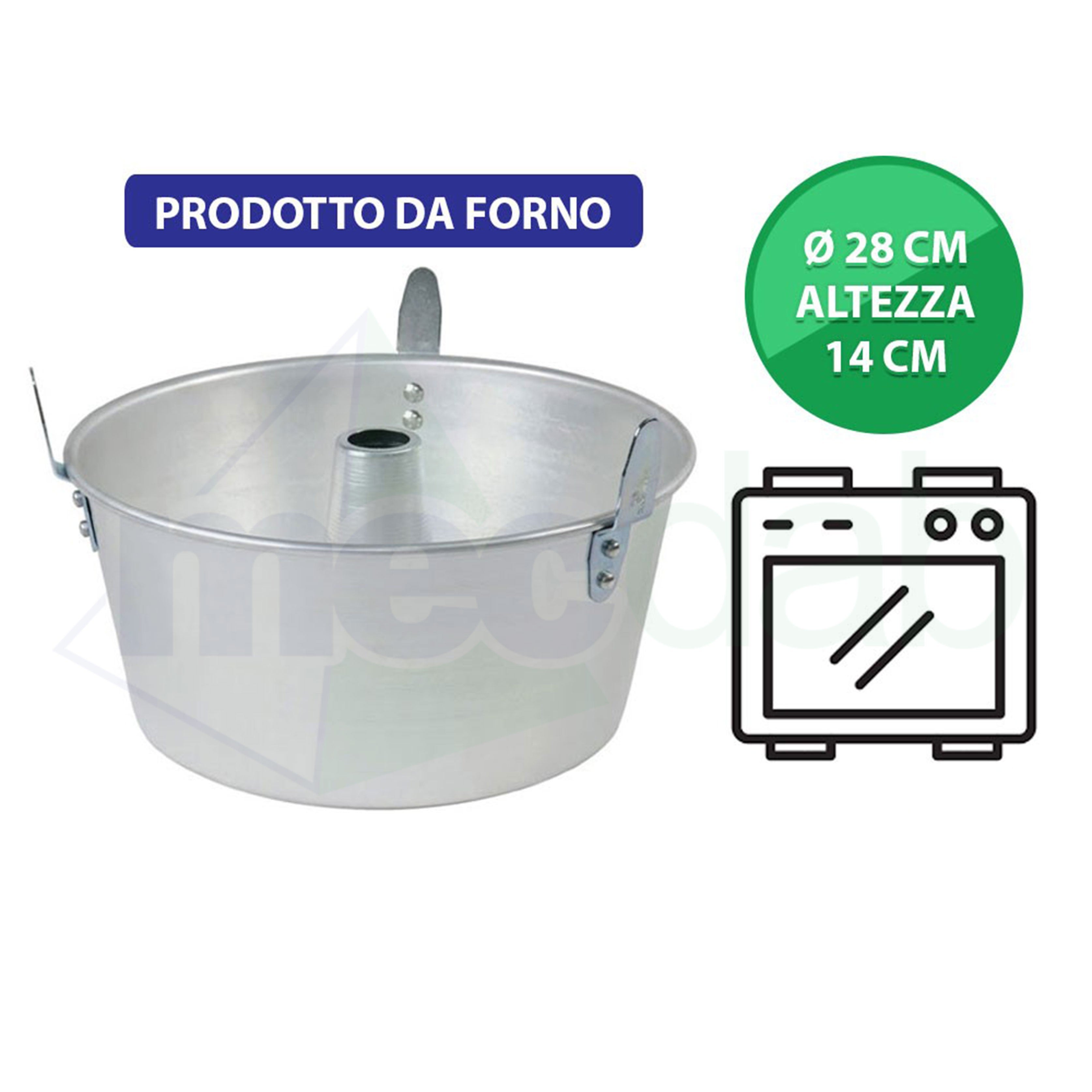 Forma para panettone americano con pies de 28 cm | Leroy Merlin