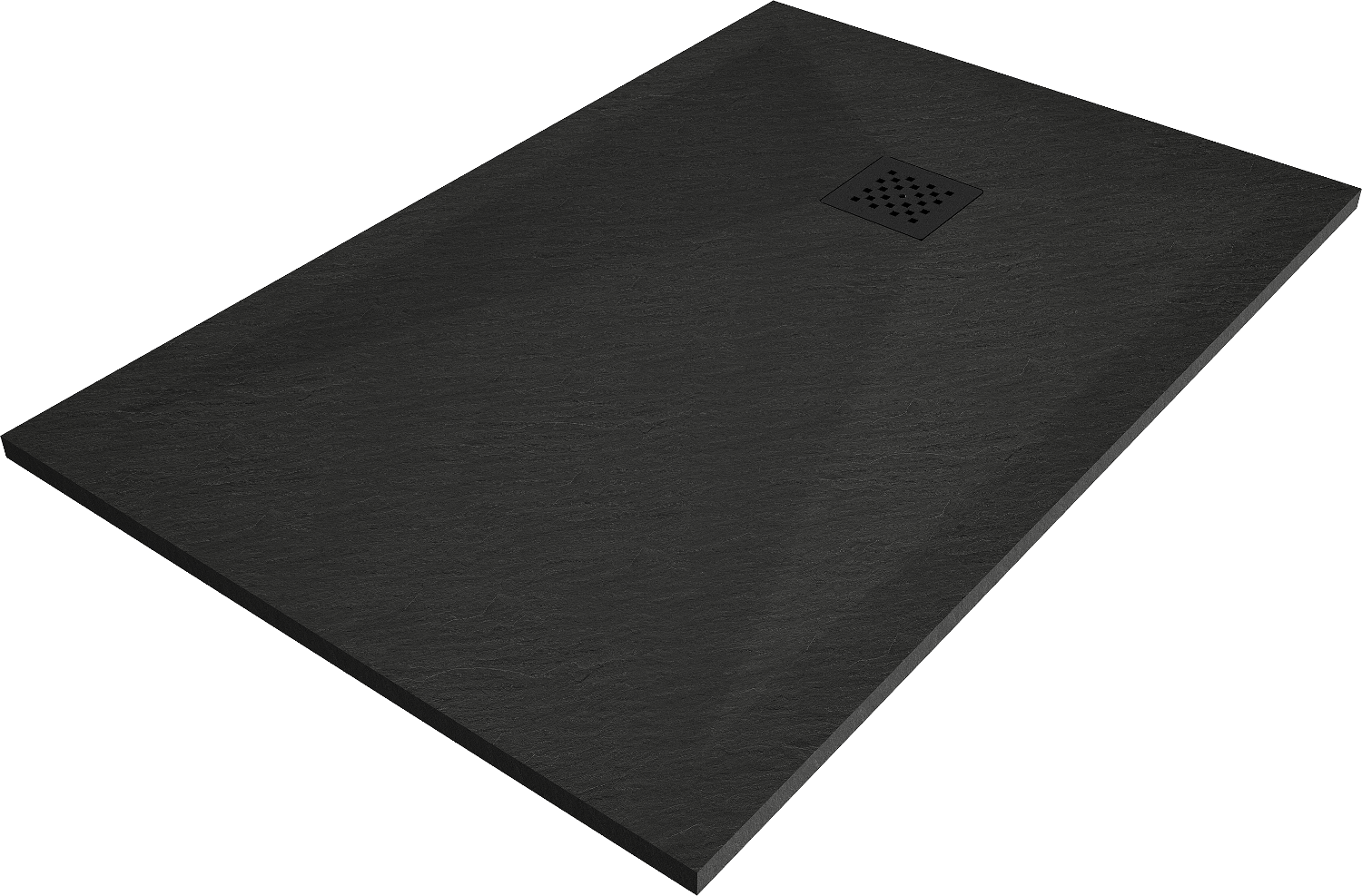 Mexen Stone+ bac en composite rectangulaire 100 x 70 cm, noir, cache ...