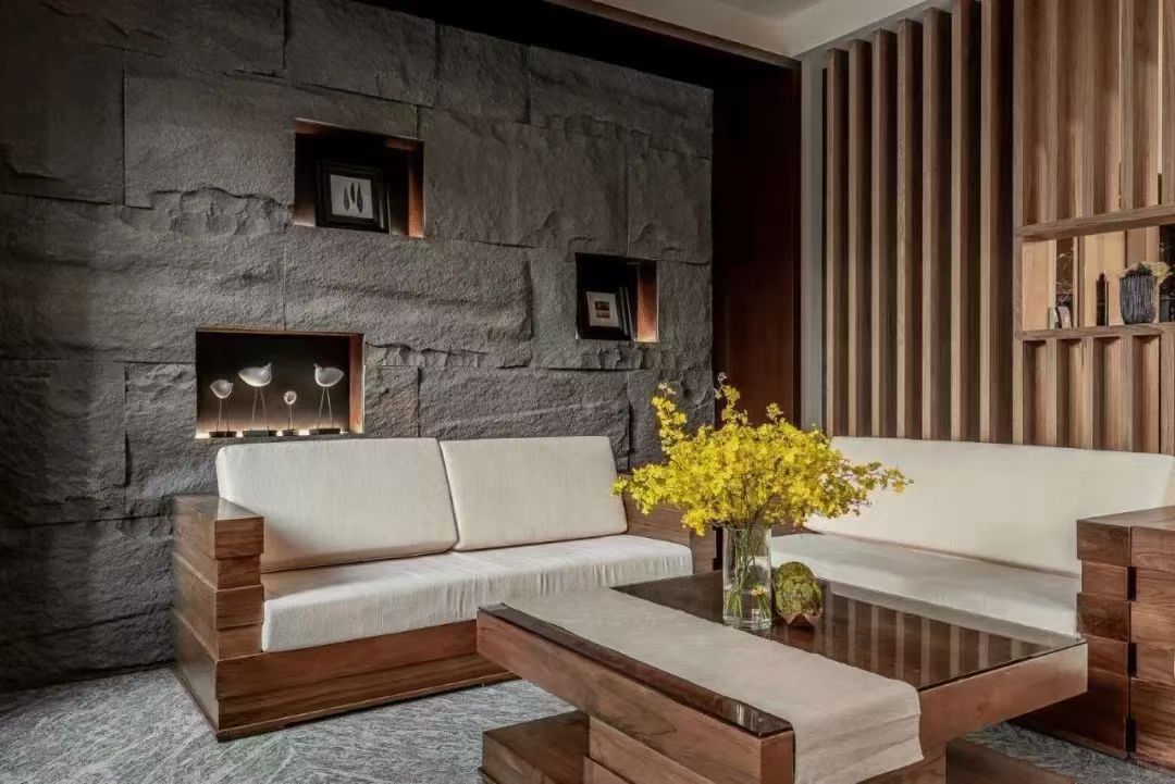 Panneau Décoratif Ardoise Rockstone en Polyuréthane - Effet Roche 3D ...