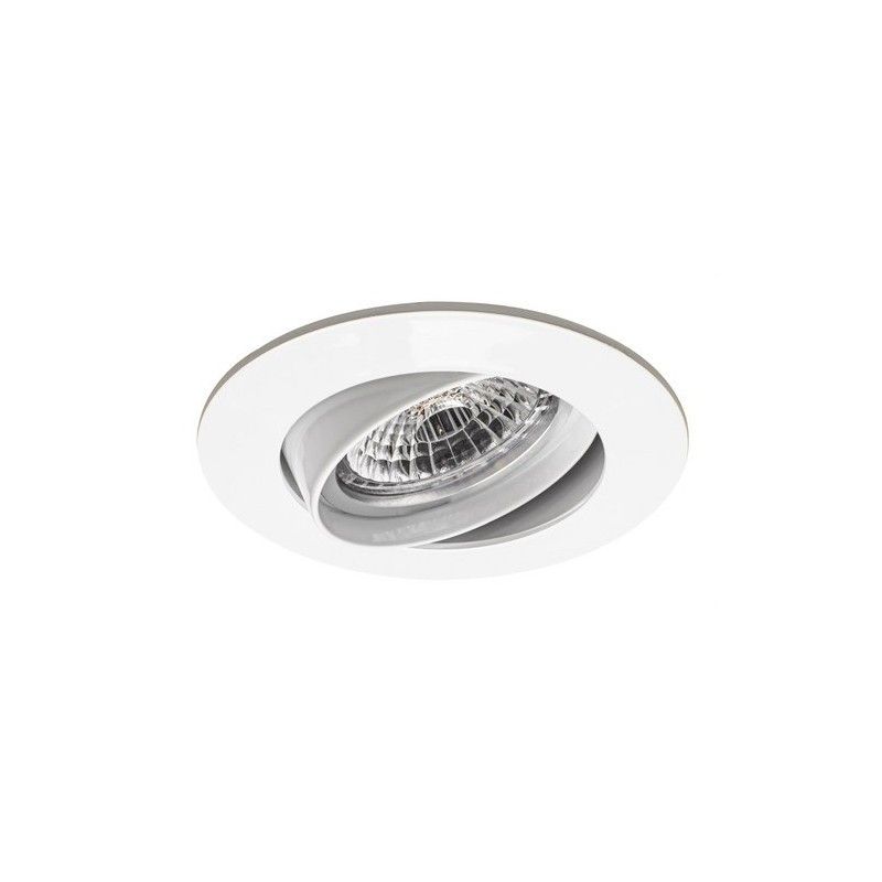Downlight 634 GX5,3 12V 50W blanco técnico JISO 634D-90 | Leroy Merlin