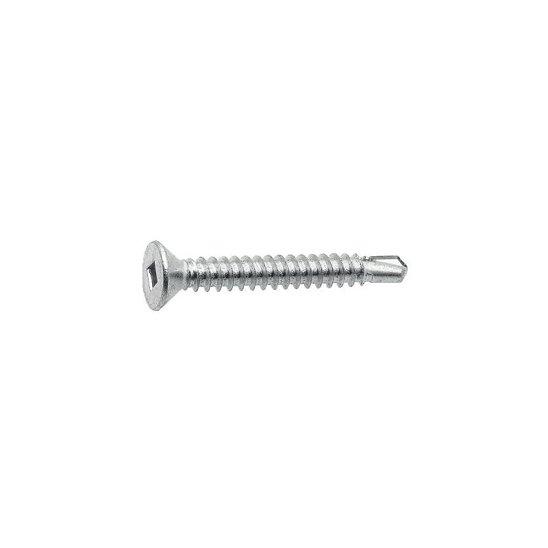 Vis autoperceuse inox A2 Tête fraisée empreinte carrée 4,8x50 mm en ...
