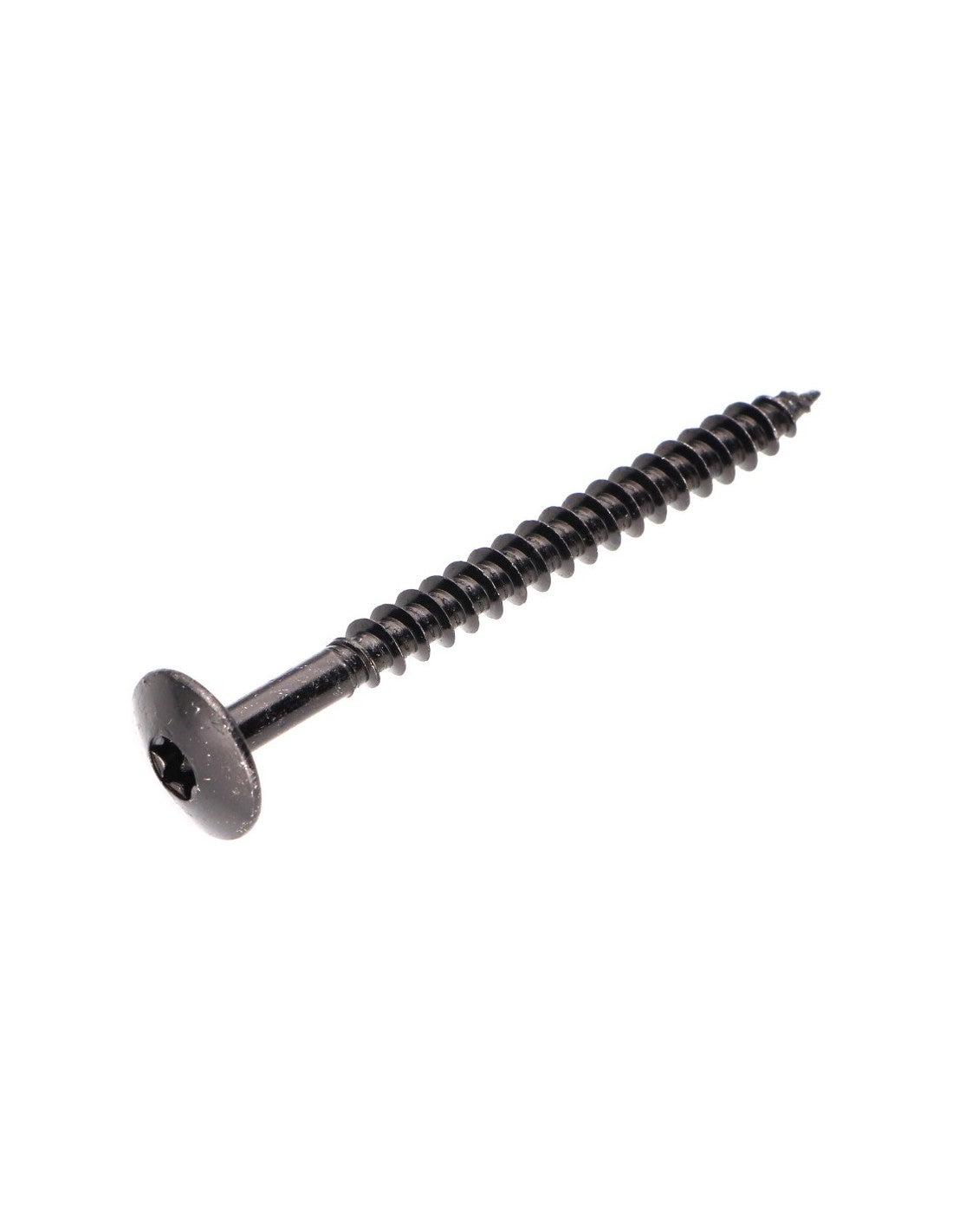 Vis Penture 6X70 Filetage partiel TORX T30 Acier zingué noir-10 pièces ...