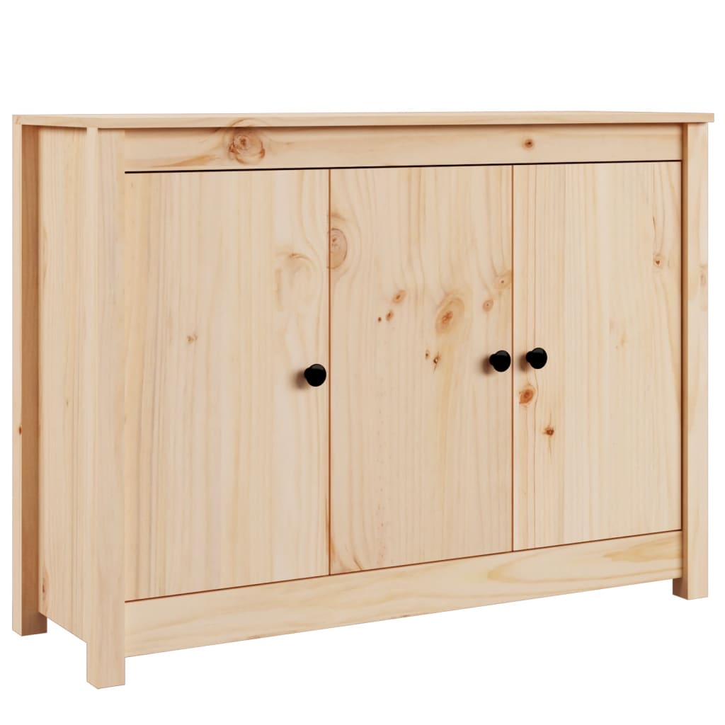 Buffet en pin massif 110x35x74 cm - COMFORTXL | Leroy Merlin