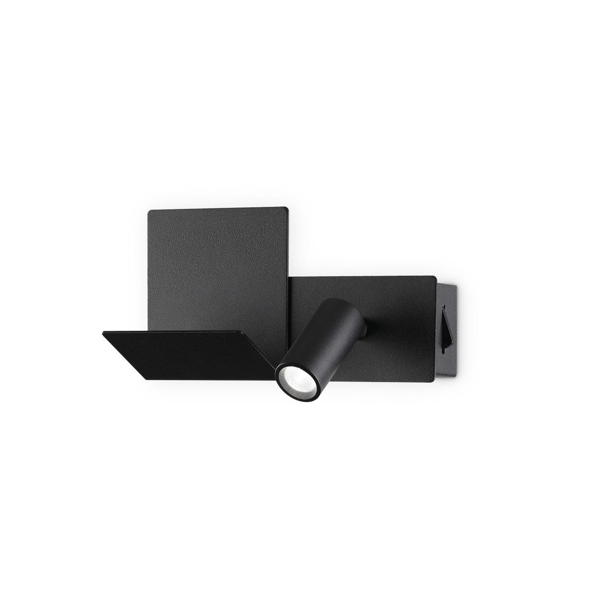 Ideal Lux KOMODO-2 Luz de lectura LED negra, interruptor incorporado ...