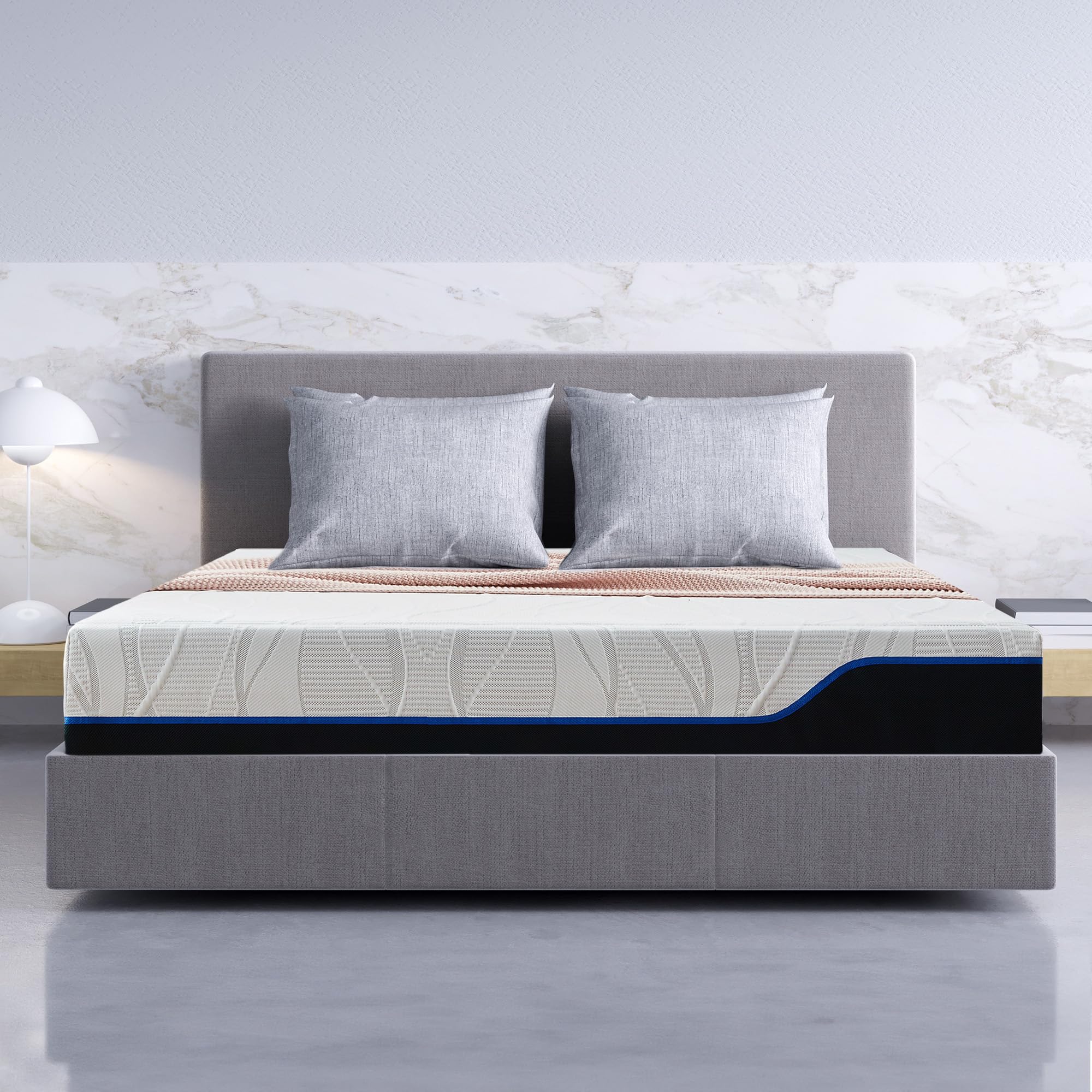 Materassi in Memory Foam Classic Living Astralis con Gel Rinfrescante ...
