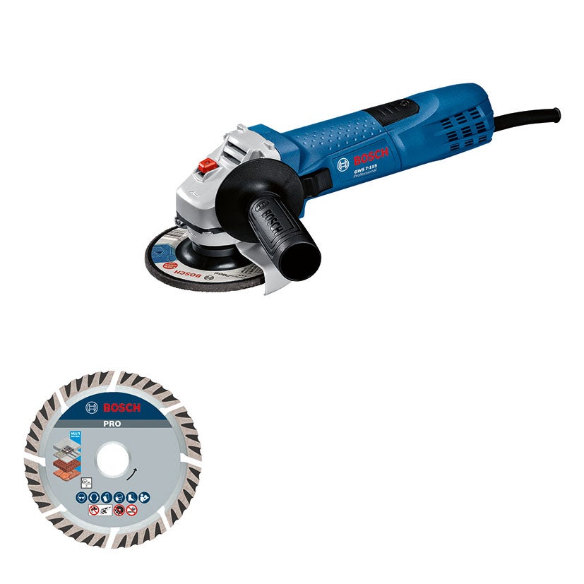 Amoladora GWS 7-115 PROFESSIONAL marca BOSCH | Leroy Merlin