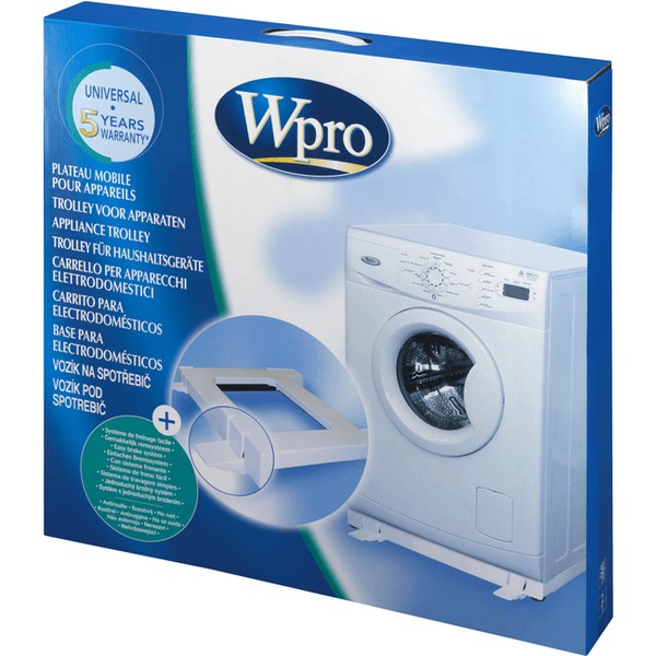 Plateau mobile support appareils pour Lave-linge Wpro | Leroy Merlin