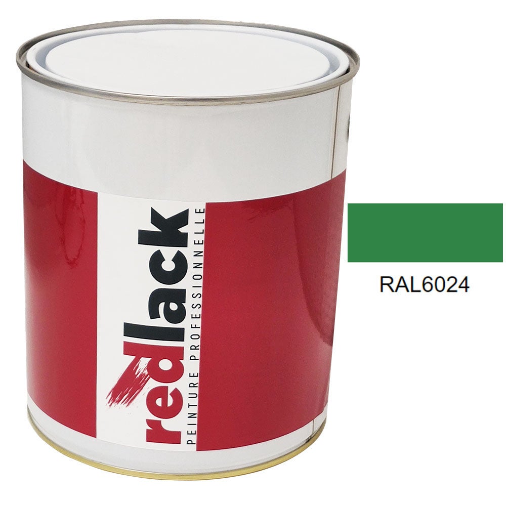 Vernice Verde traffico RAL 6024 Multisuperficie lucida 3L Redlack ...