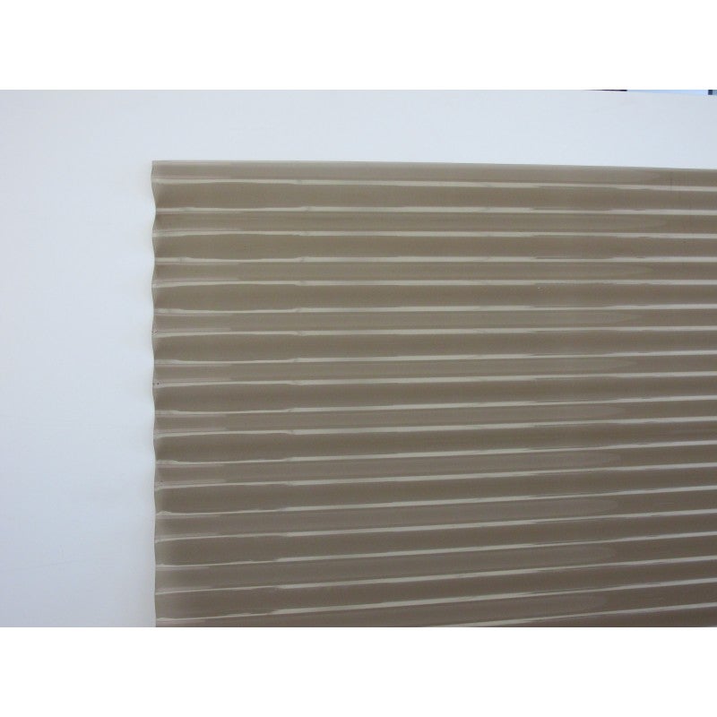 Plaque PVC ondulée PO Bronze, l : 90 cm, L : 300 cm | Bricoman