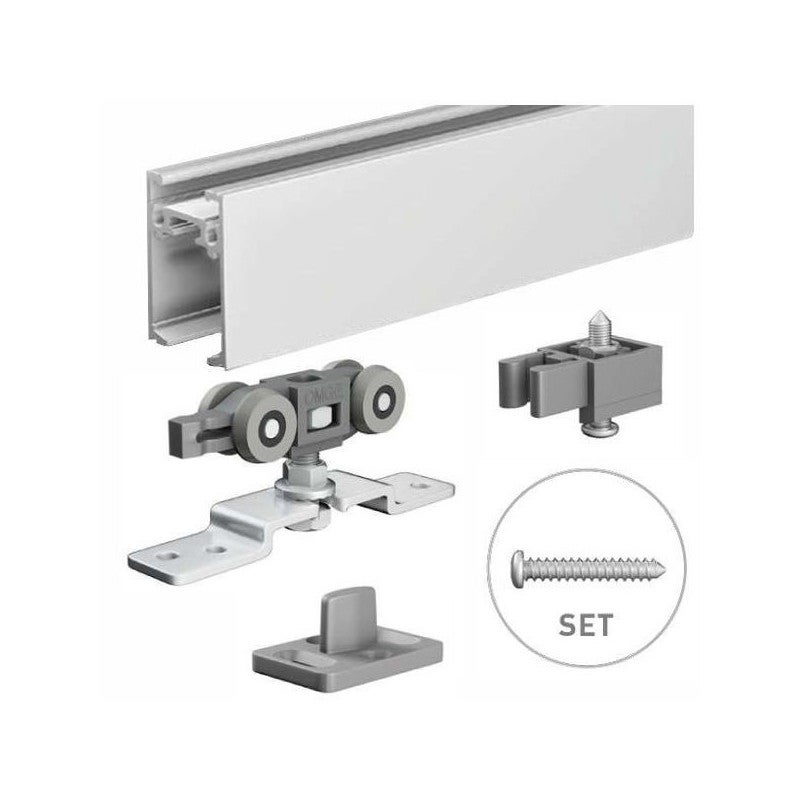 Kit Riel Puerta Corredera Cm 230 1400 Omge | Leroy Merlin