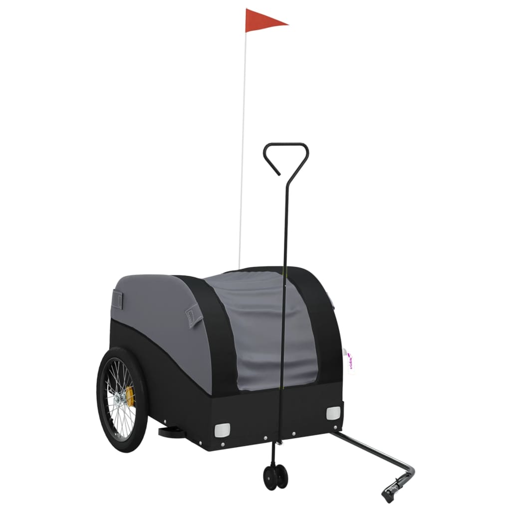 Remolque para bicicleta hierro negro 45 kg CFW67688 | Leroy Merlin