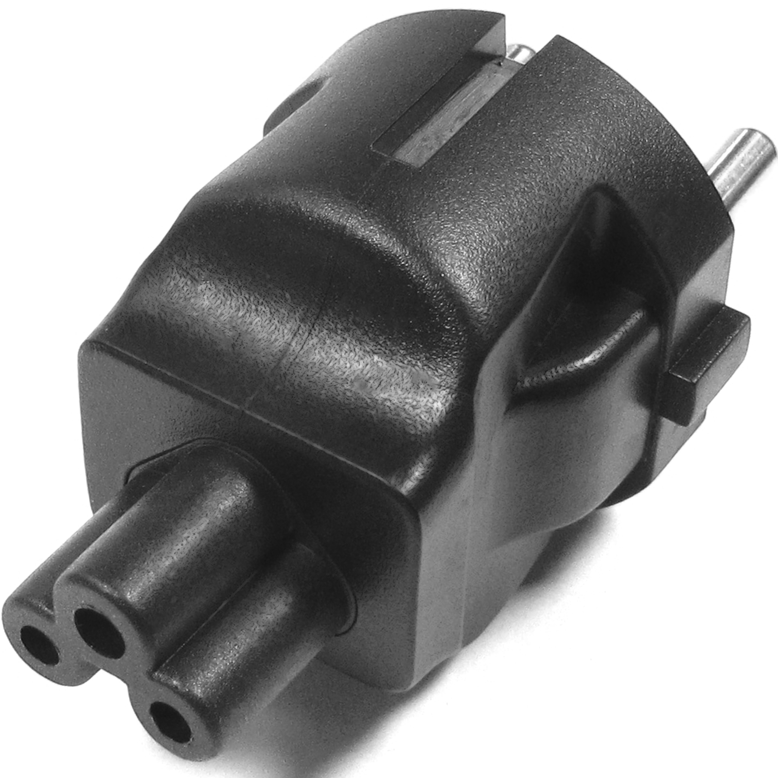 Adaptador de conector IEC-60320 C5 a Schuko | Leroy Merlin