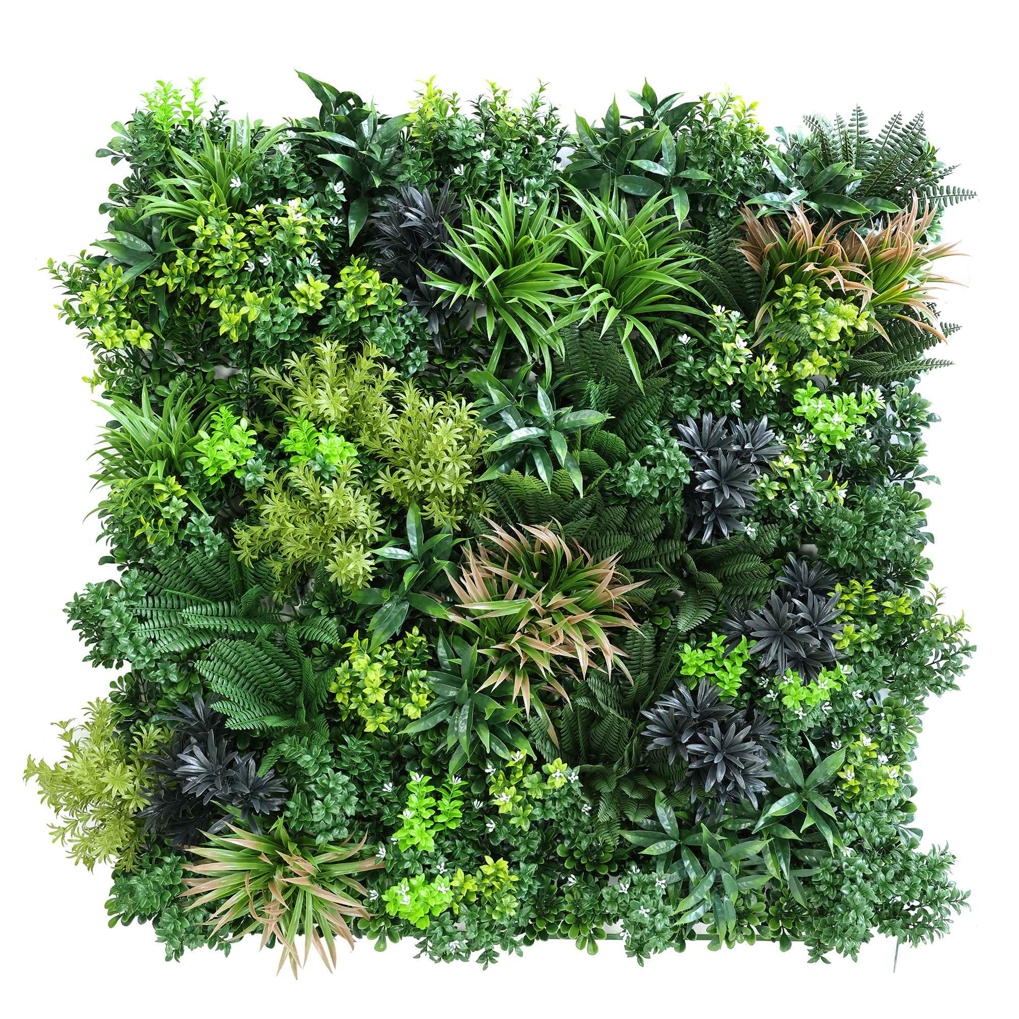 Mur vegetal artificiel Zafiro | Naturing Monde - 1x1M - Intérieure et ...
