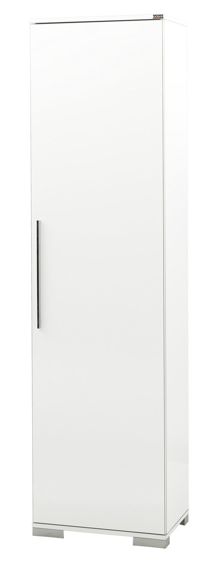 Colonne de rangement multifonctions blanche 1 porte Lika 50cm | Leroy ...