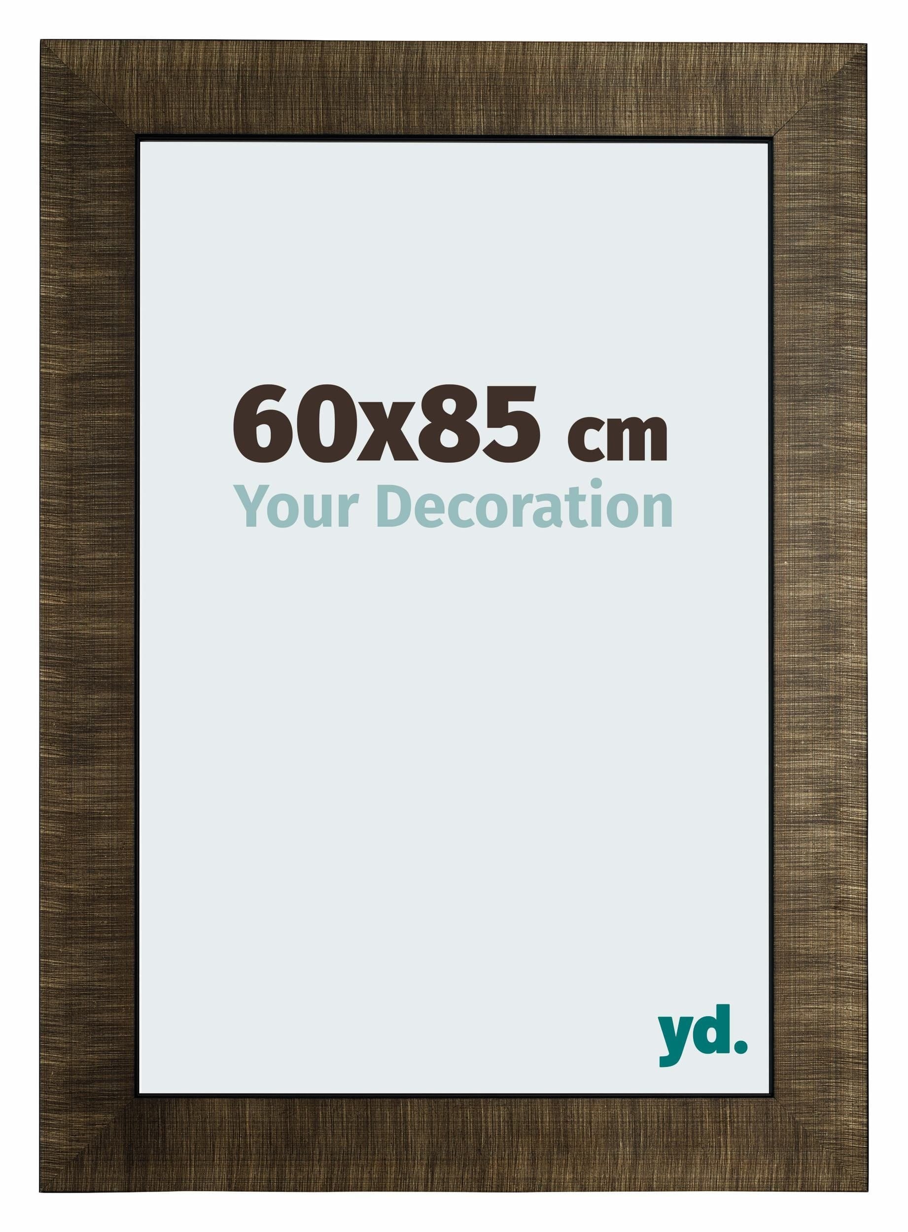 Yd. Cadre photo 60x85 cm - Champagne Brosse - Bois - Leeds | Leroy Merlin