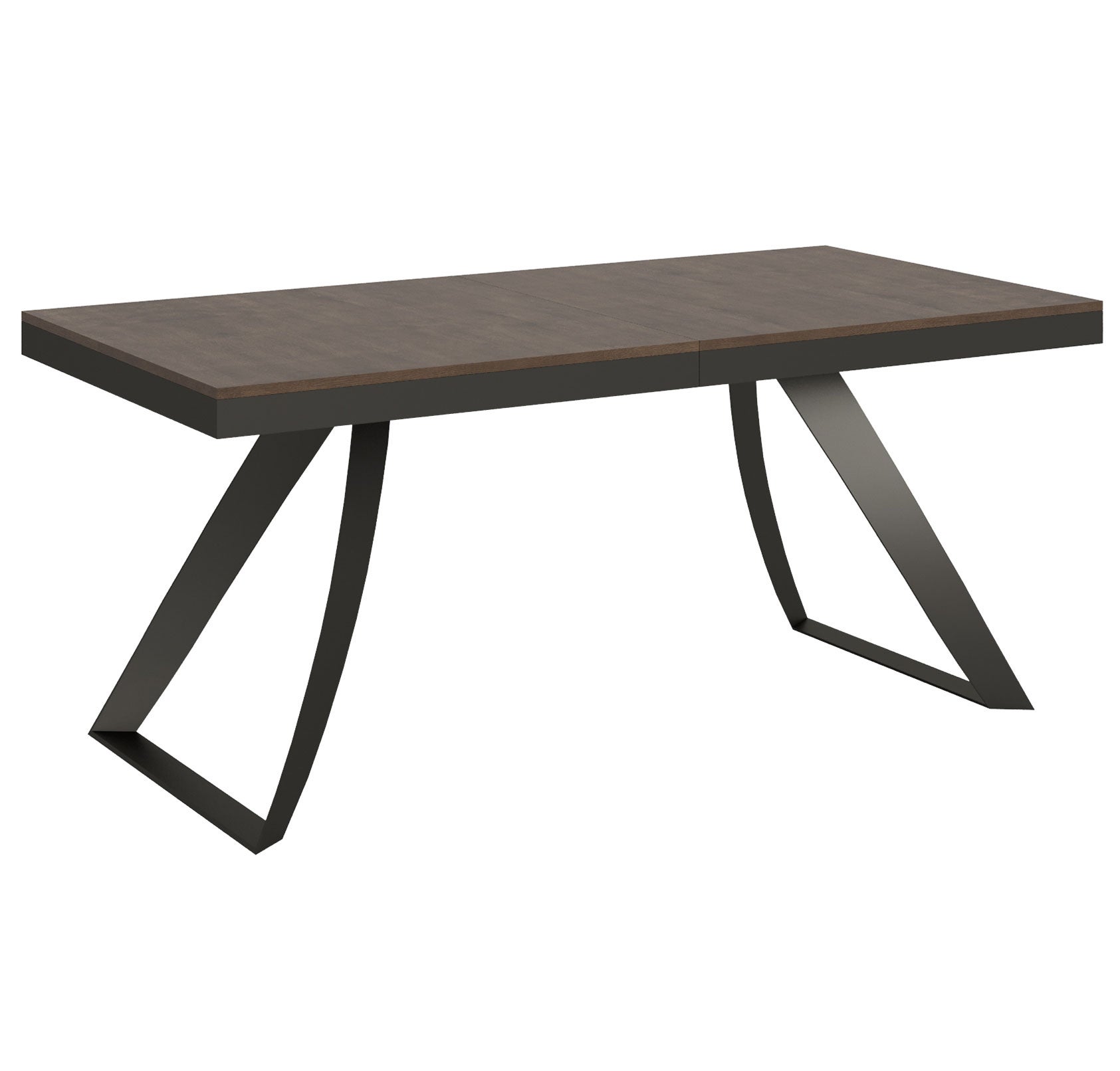 Mesa extensible 90x180/284 cm Proxy Evolution Nogal estructura ...