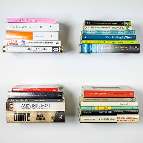 Kion Home - Juego de 4 - Estante Flotante de Pared para Libros Gala ...