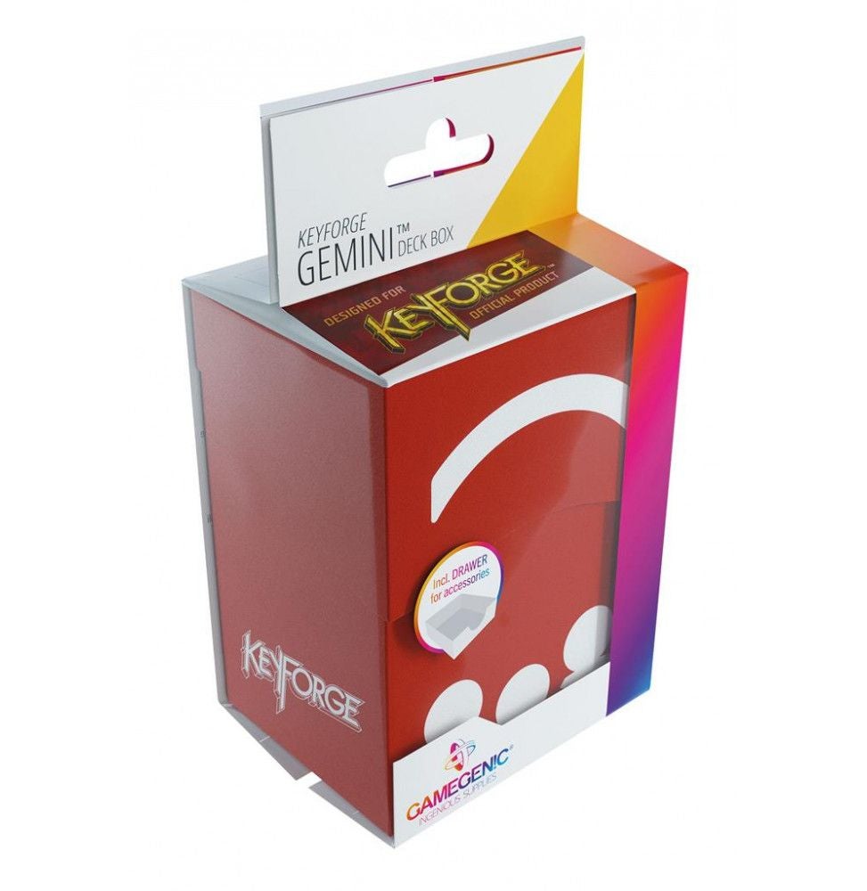 Keyforge - Deck Box Gemini Rouge | Leroy Merlin