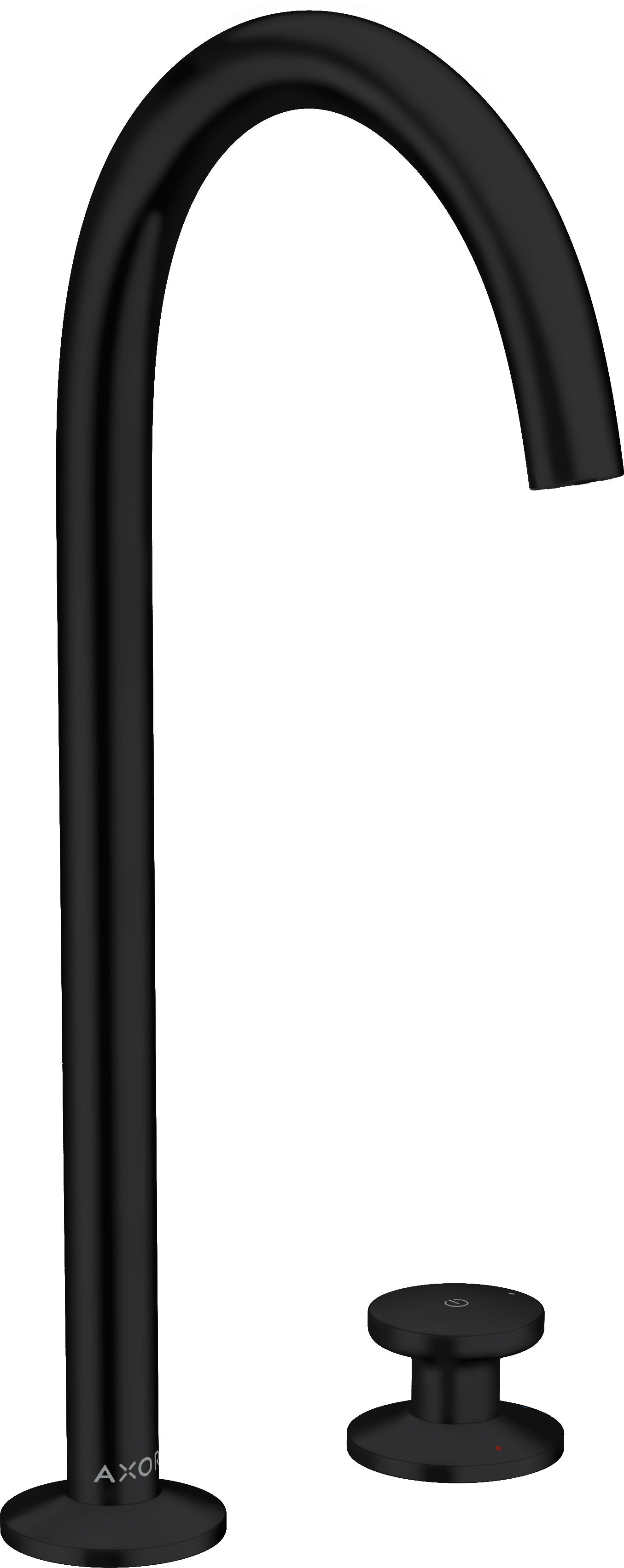 Hansgrohe AXOR One Mélangeur lavabo 2 trous Select 260 avec vidage Push ...