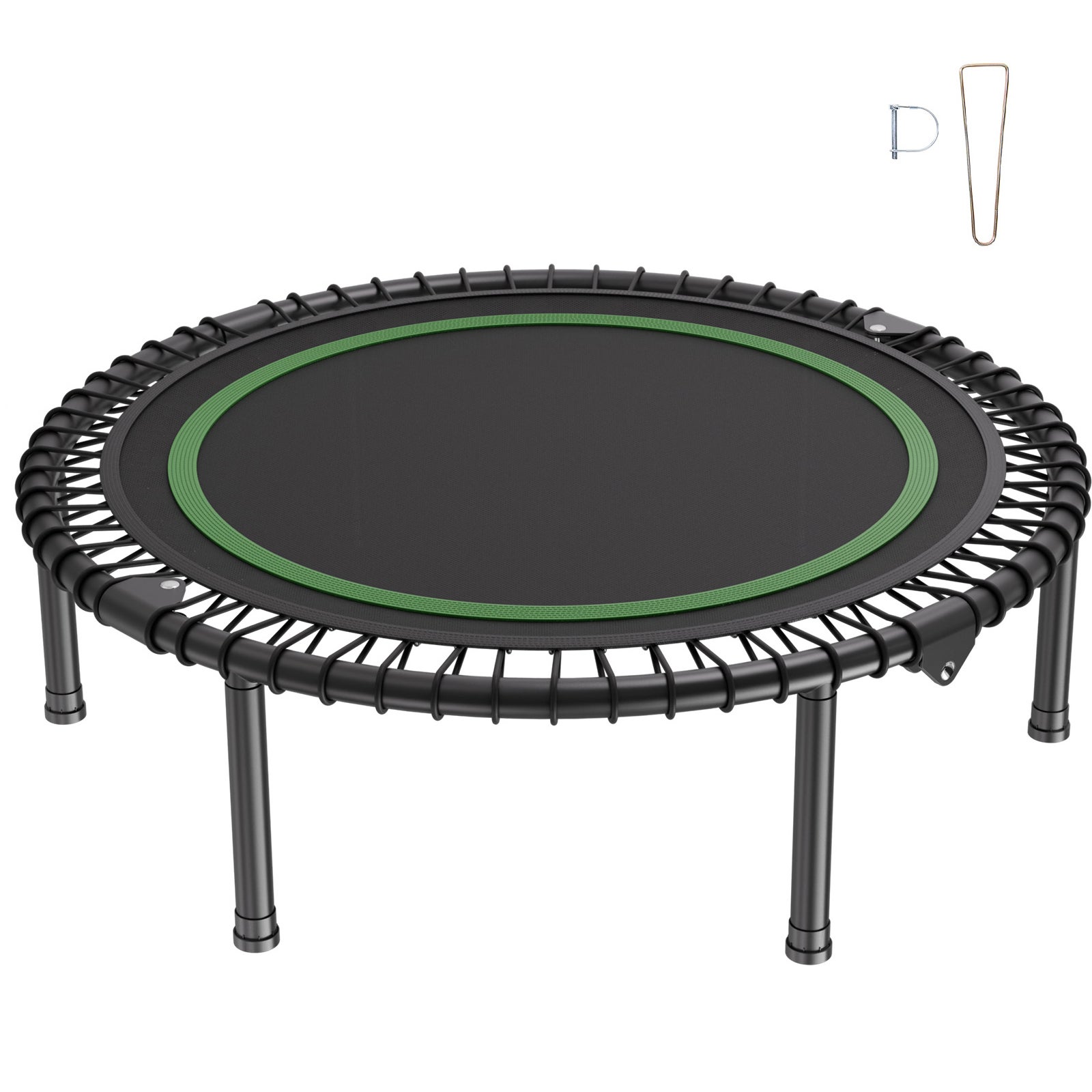 Mini trampoline pliable SucceBuy 40" Trampoline,charge 330 lb,stable et ...