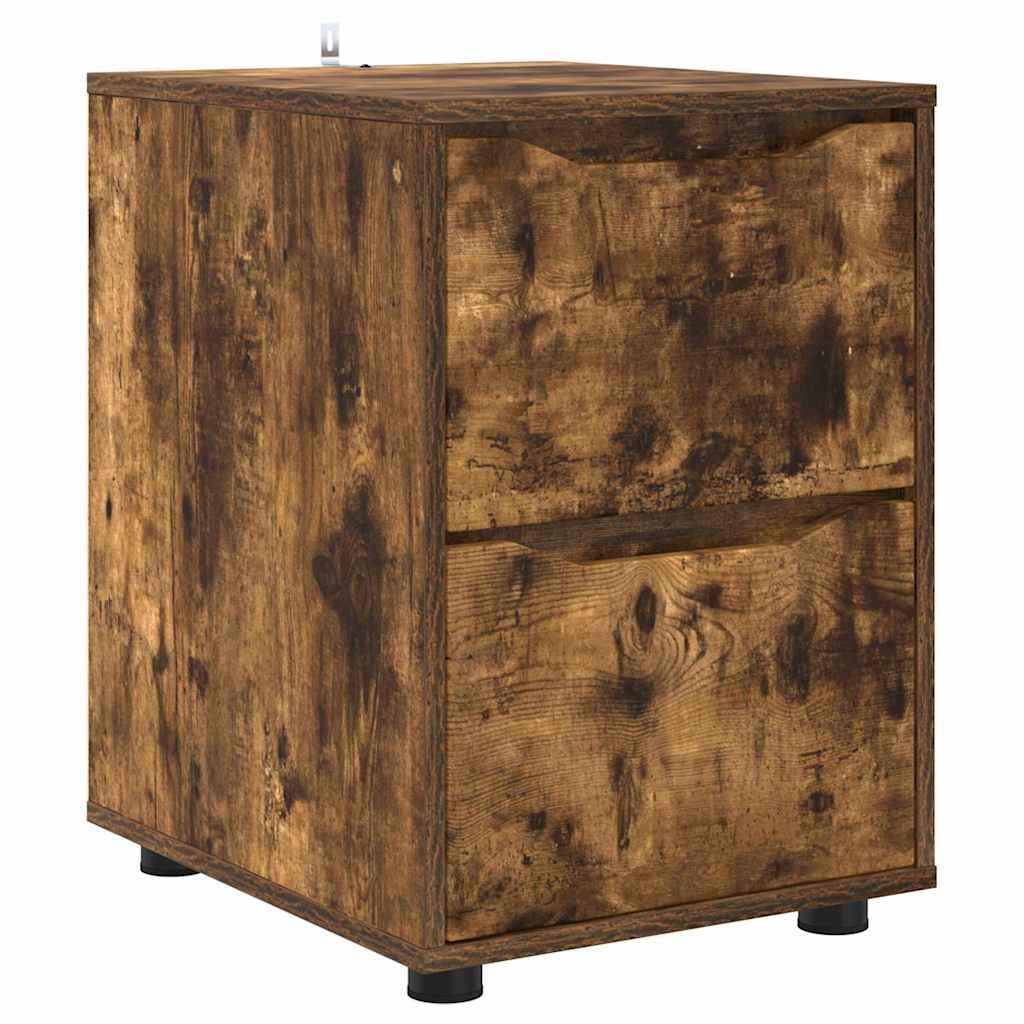 Armadio - Guardaroba Rovere fumé 40 x 48 x 57 cm Legno multistrato ...