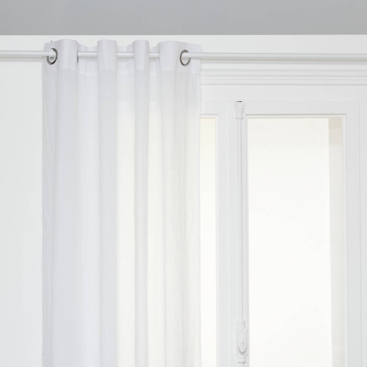 Voilage "Paxta" 135x240cm blanc - Atmosphera créateur d'intérieur ...