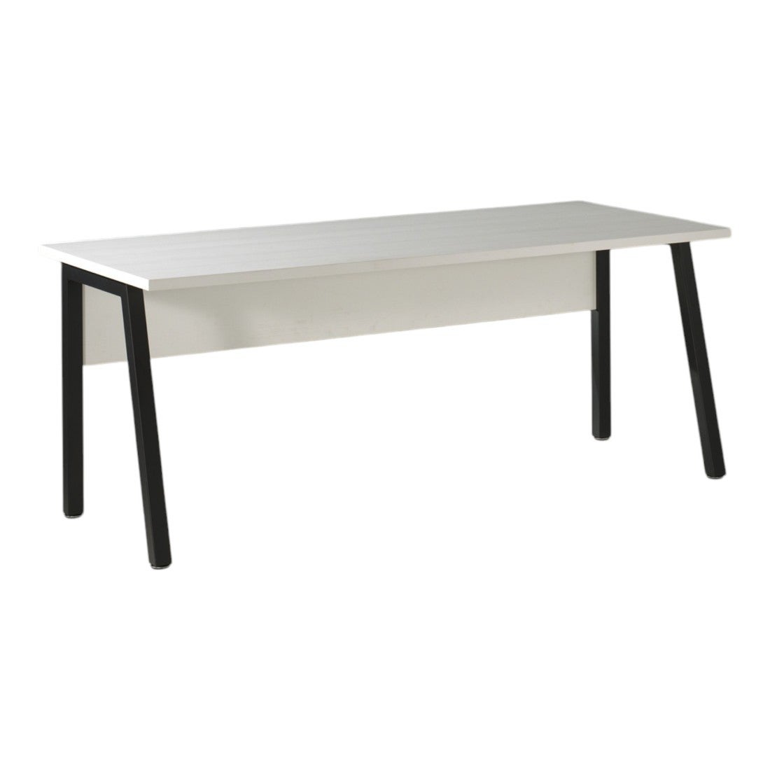 Escritorio profesional recto de 150cm – Colección SOON – Colores Blanco ...