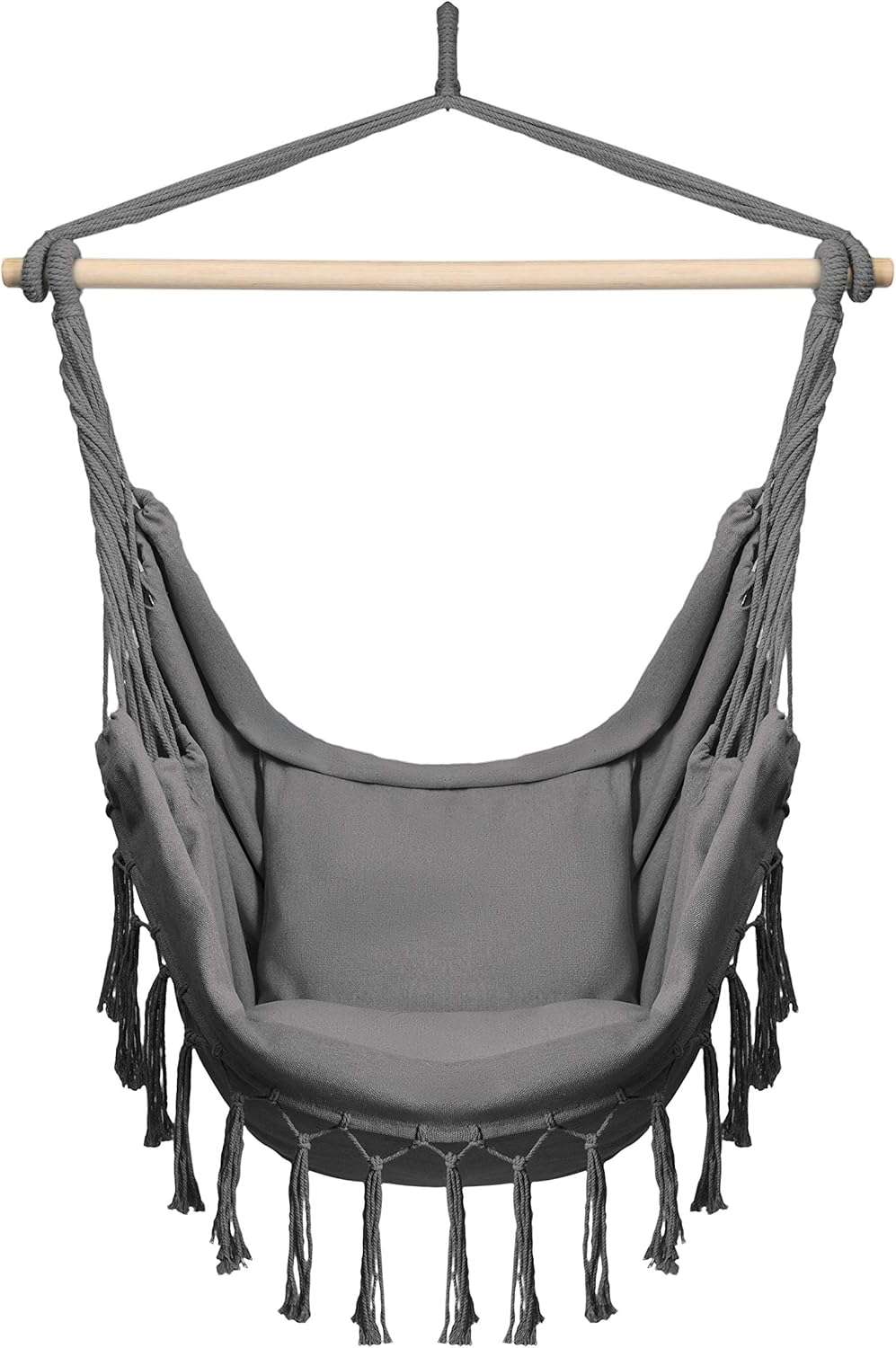 BOGATECO fauteuil suspendu avec 2 coussins | supporte jusqu'à 150 kg ...