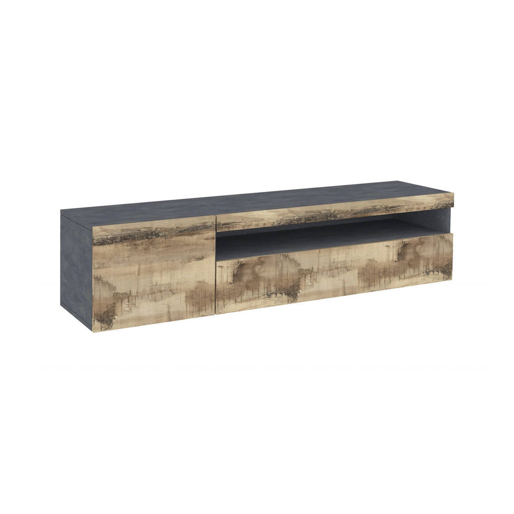 Meuble TV Aquilo, Buffet bas de salon, Base pour meuble TV, 100% Made ...