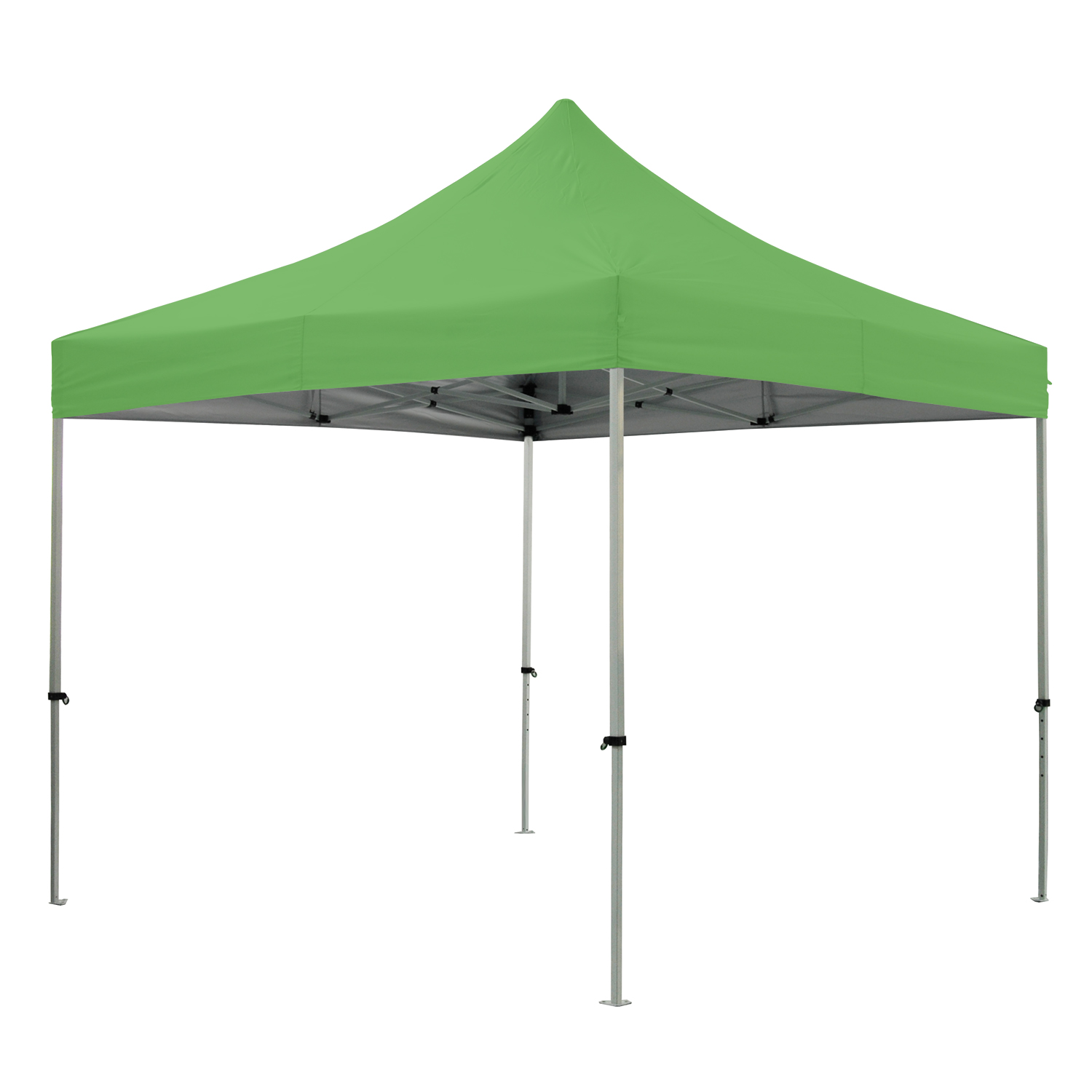 Tente pliante Vert 3x3m PREMIUM LIGHT Tube 32mm en acier Bâche 220g/m² ENDUIT PVC 100% ÉTANCHE ...