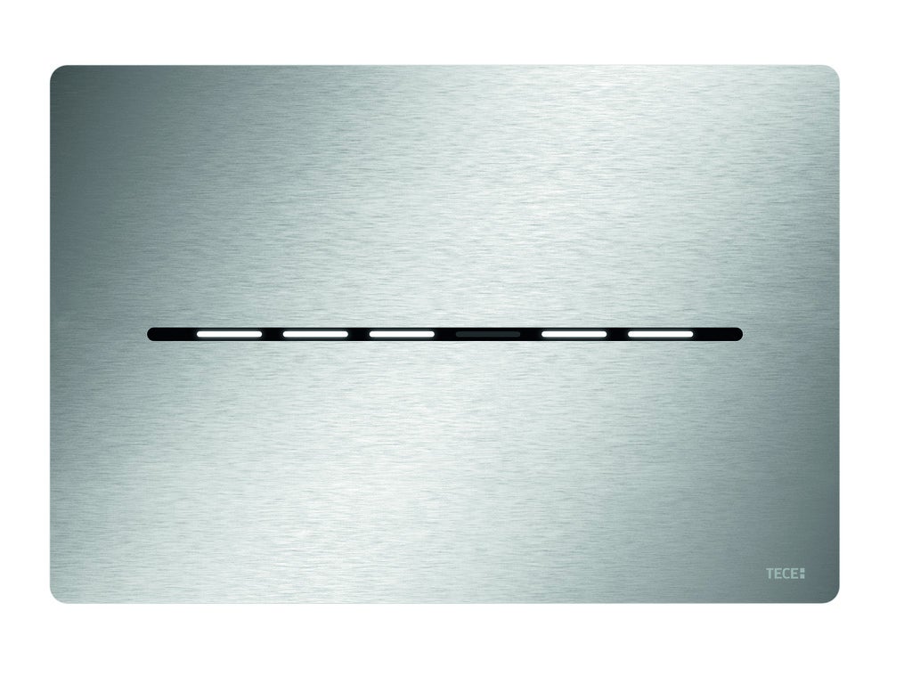 TECEsolid électronique pour WC, déclenchement sans contact, pile 6V, 9240464, Farbe: acier ...