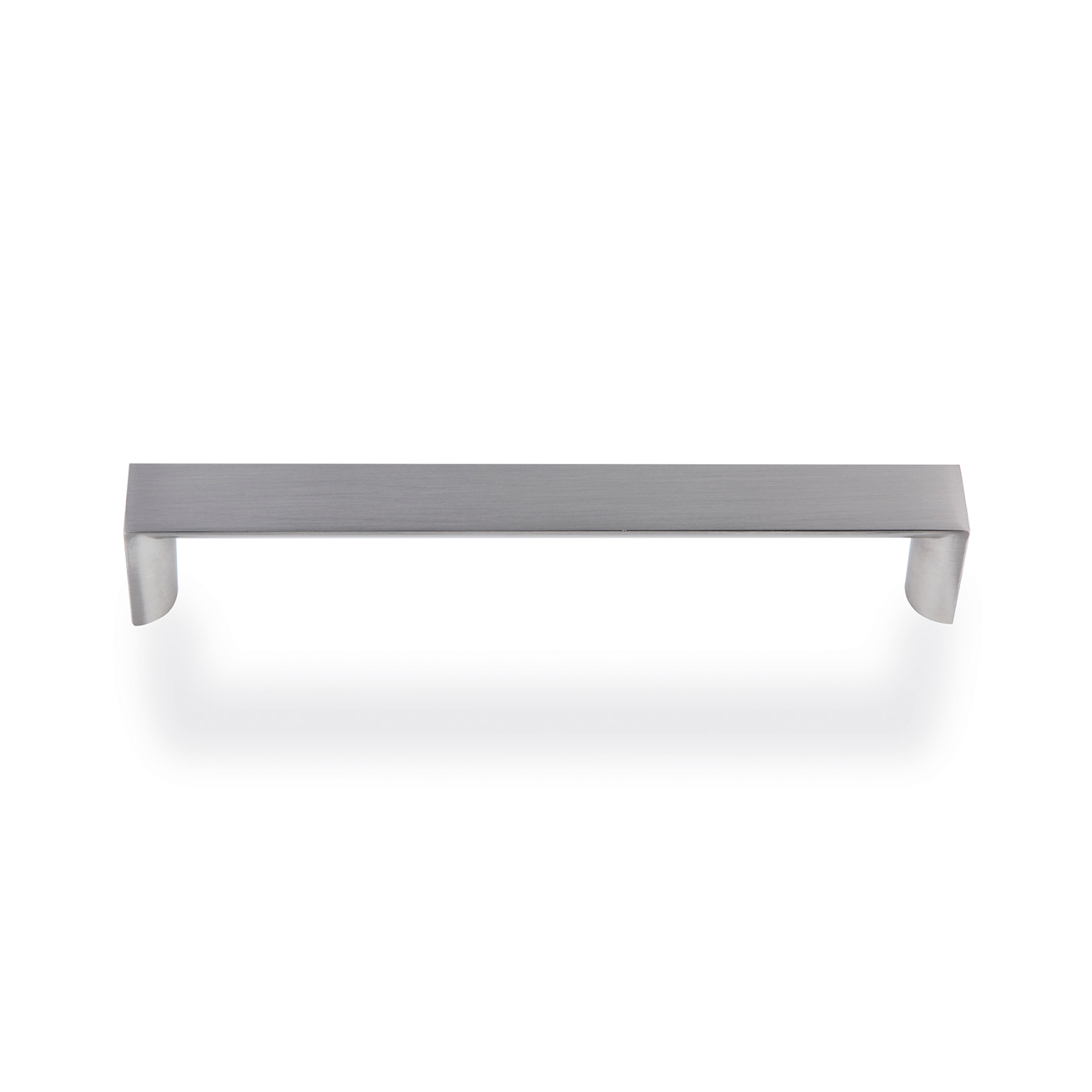 Poignée de meuble et placard TCB en aluminium nickel satiné - Entraxe ...