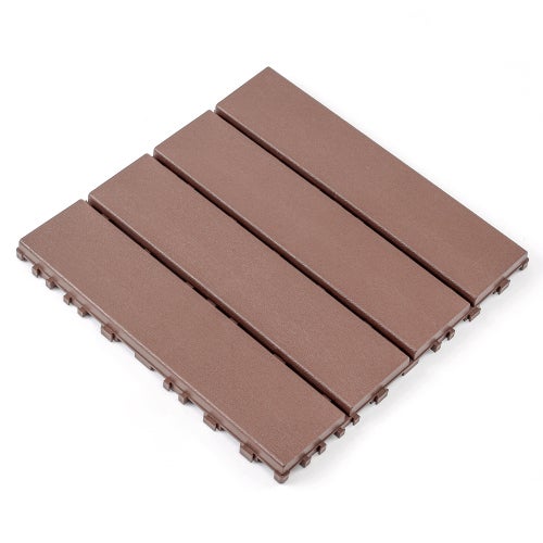 Baldosas Entrelazadas para Terraza, Pack 44 Suelos de Exterior de ...