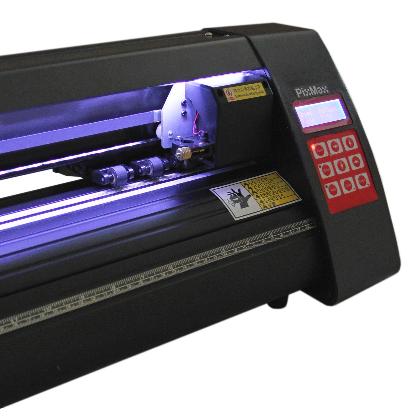 Plotter de Découpe Vinyl 1350 avec Guide Laser LED Logiciel Signcut Pro ...