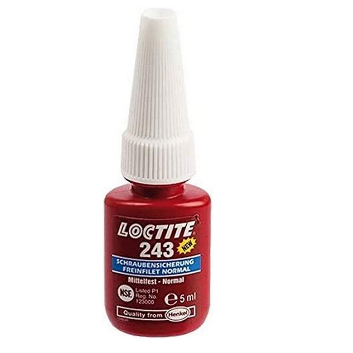 LOCTITE 243 - 5 ml PROFESSIONNEL FREIN FILET MOYEN STANDARD BLEU ...