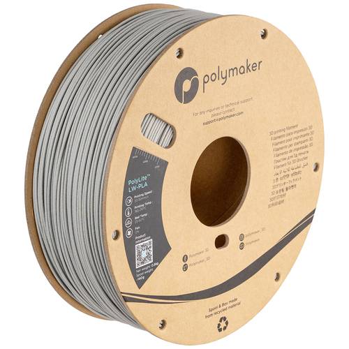Polymaker PolyLite LW-PLA - 1.75mm - 800g - Grigio | Leroy Merlin