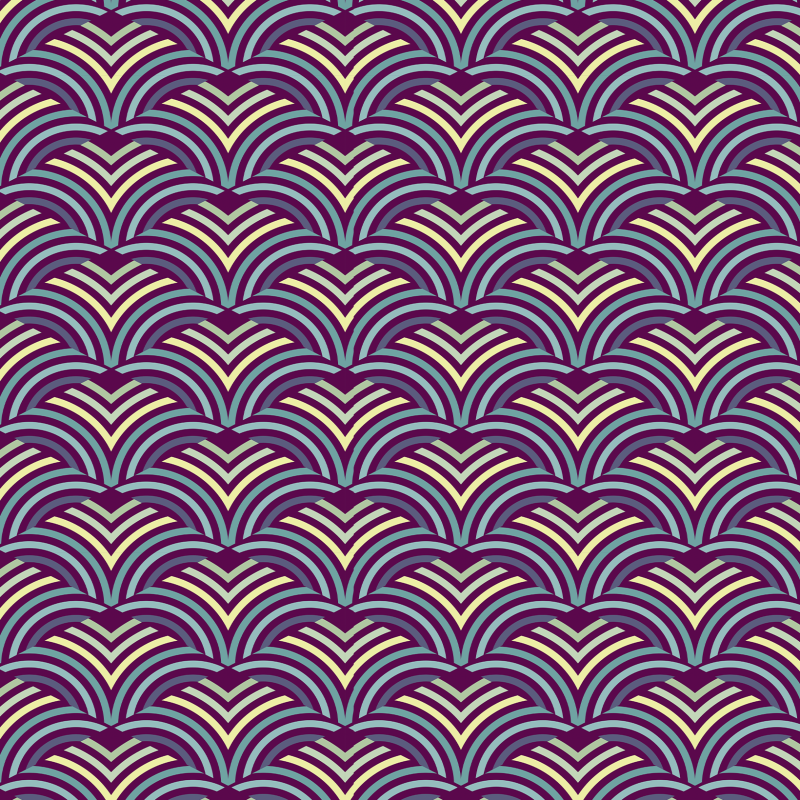 Papel Pintado Geométrico Morado | Leroy Merlin