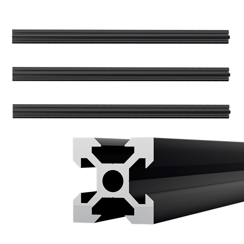 Perfil de Aluminio 1000mm Tipo V Estándar Europeo Riel de Aluminio ...