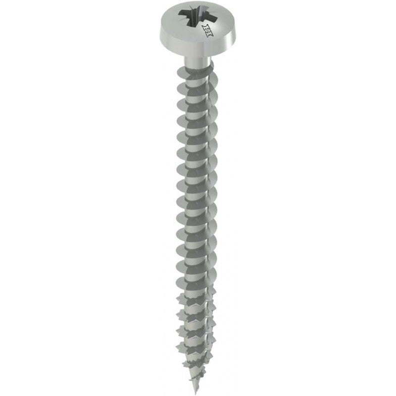 Vis tete ronde PZ - HECO-FIX-plus RuKo PZD6,0x 80 zn-bl VG HP (Par 100 ...