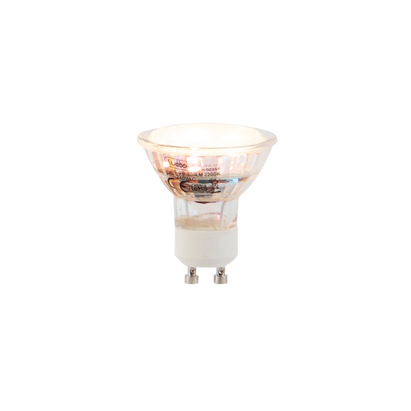 Bombilla LED GU10 3W 250lm 2200K | Leroy Merlin