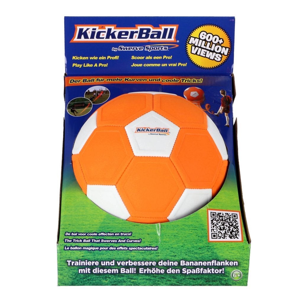 Kickerball Football Orange Taille 4 | Leroy Merlin