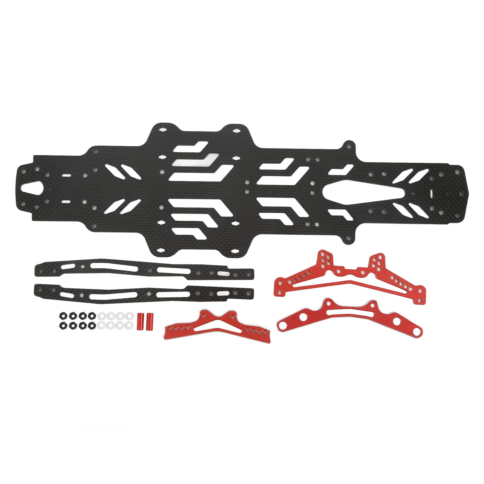 Châssis de course RC Drift en fibre de carbone et alliage d'aluminium ...