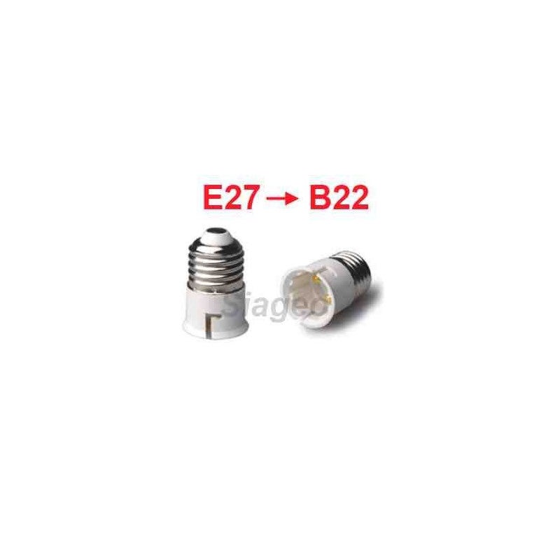 Adattatore da E27 a B22 per lampade e lampadine | Leroy Merlin