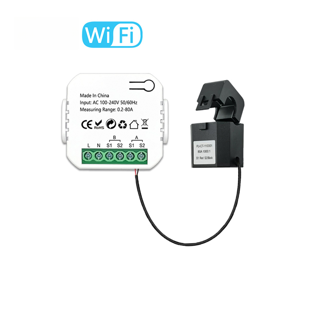 Tuya Wifi medidor de energía sistema solar FV medidor bidireccional de ...