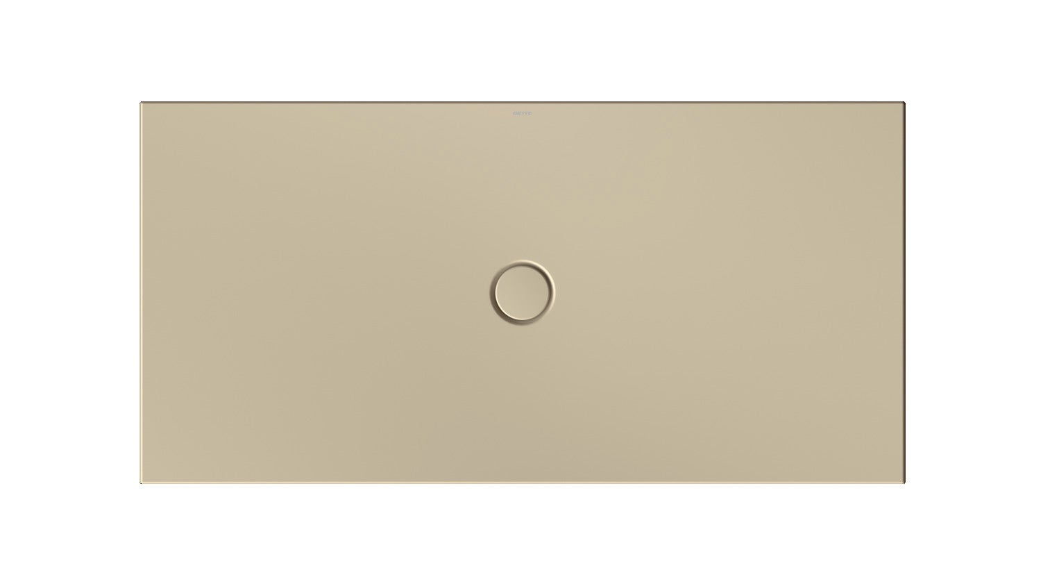 Bette Plateau de douche au sol 160x80cm, 5957-424, Farbe: sabler ...