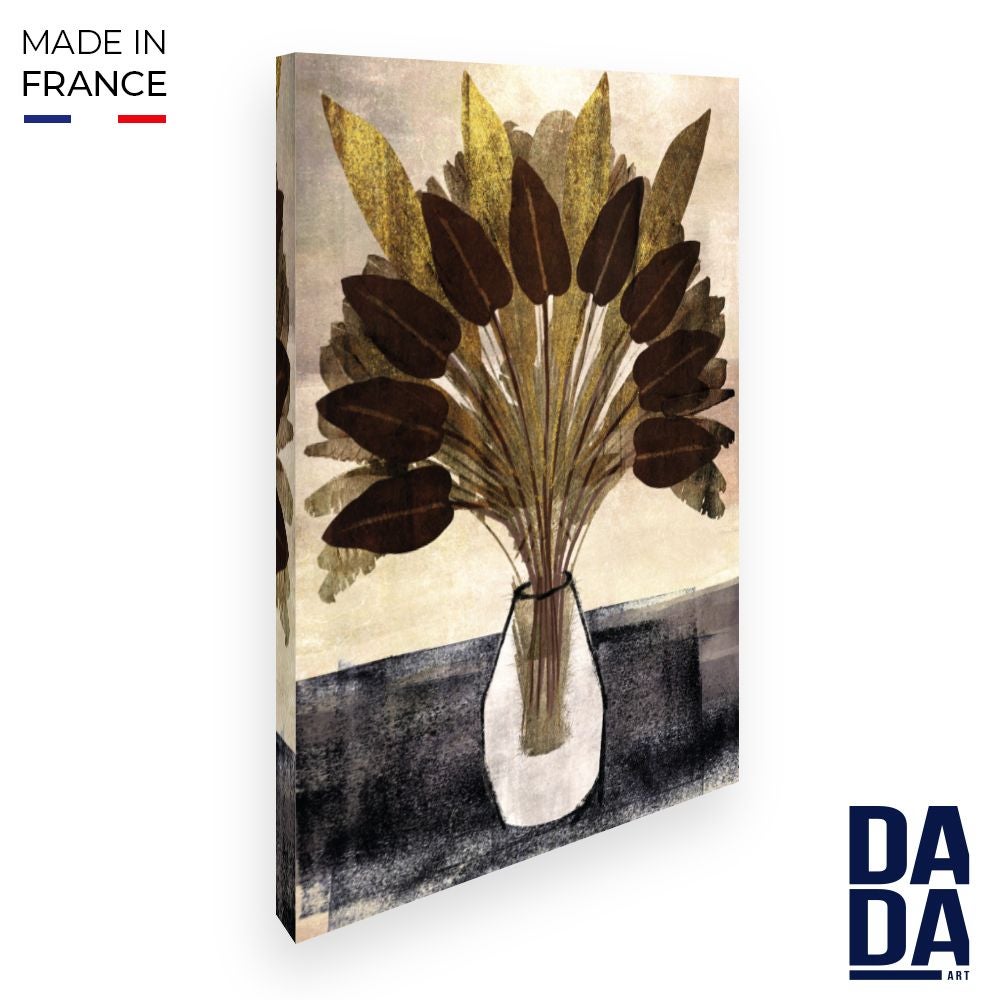 Toile Vase fleurs / 50x70cm / Fabriqué en France / DADA ART | Leroy Merlin