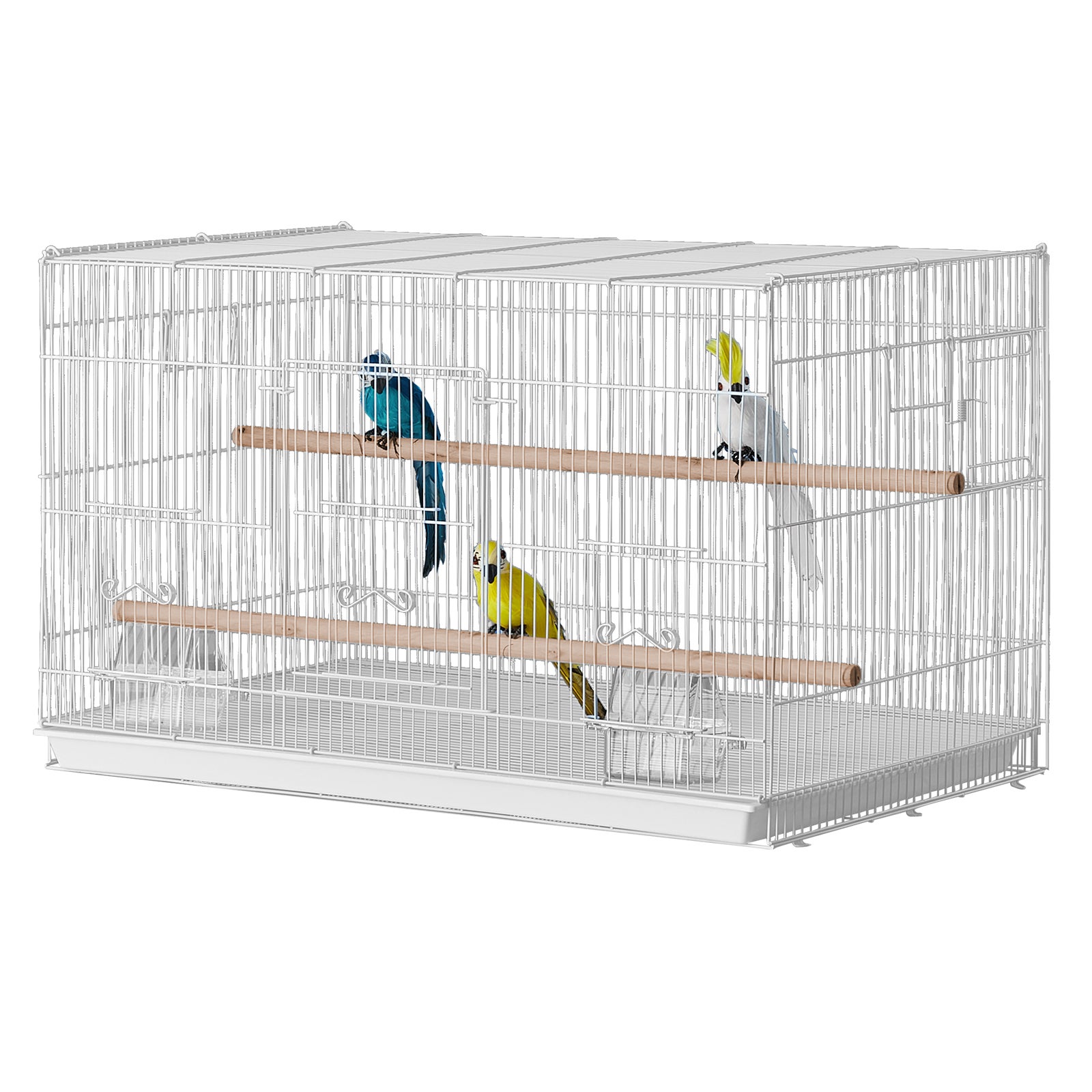 Cage à oiseaux, 18 po, petite et robuste, pour perroquets et perruches ...