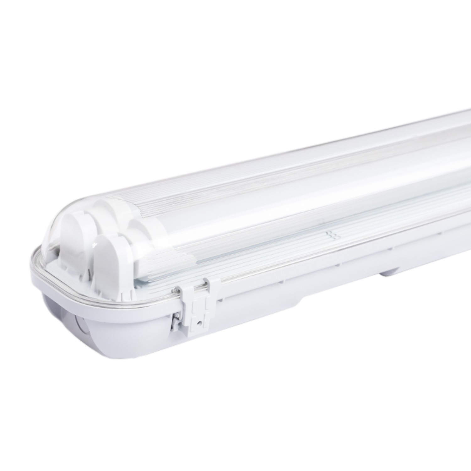 Lampe LED pour locaux humides Lampe de bureau 120cm Lampe à vasque Cave Lampe à vasque Blanc ...