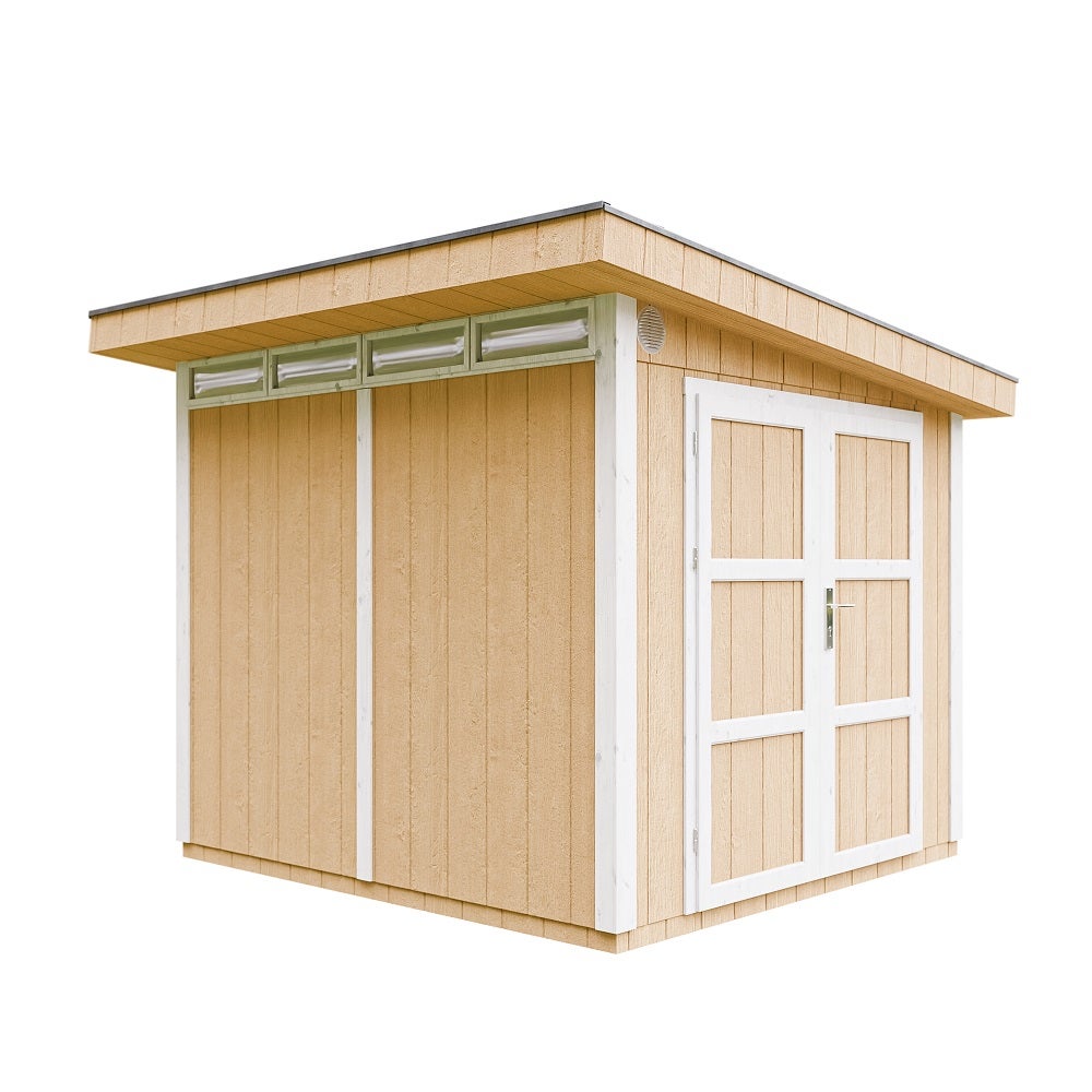 Caseta Jardin paneles a base de Madera LP SmartSide 5,9 m² con Suelo y ...